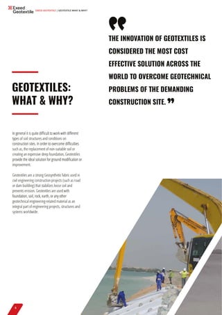 Exeed Geotextile Brochure | PDF