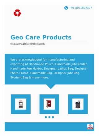 Geo care-products | PDF