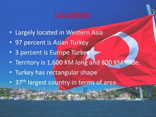 Geo economic of turkey | PPTX