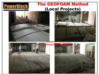 Geofoam Specifications and methodologies | PDF