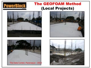 Geofoam Specifications and methodologies | PDF