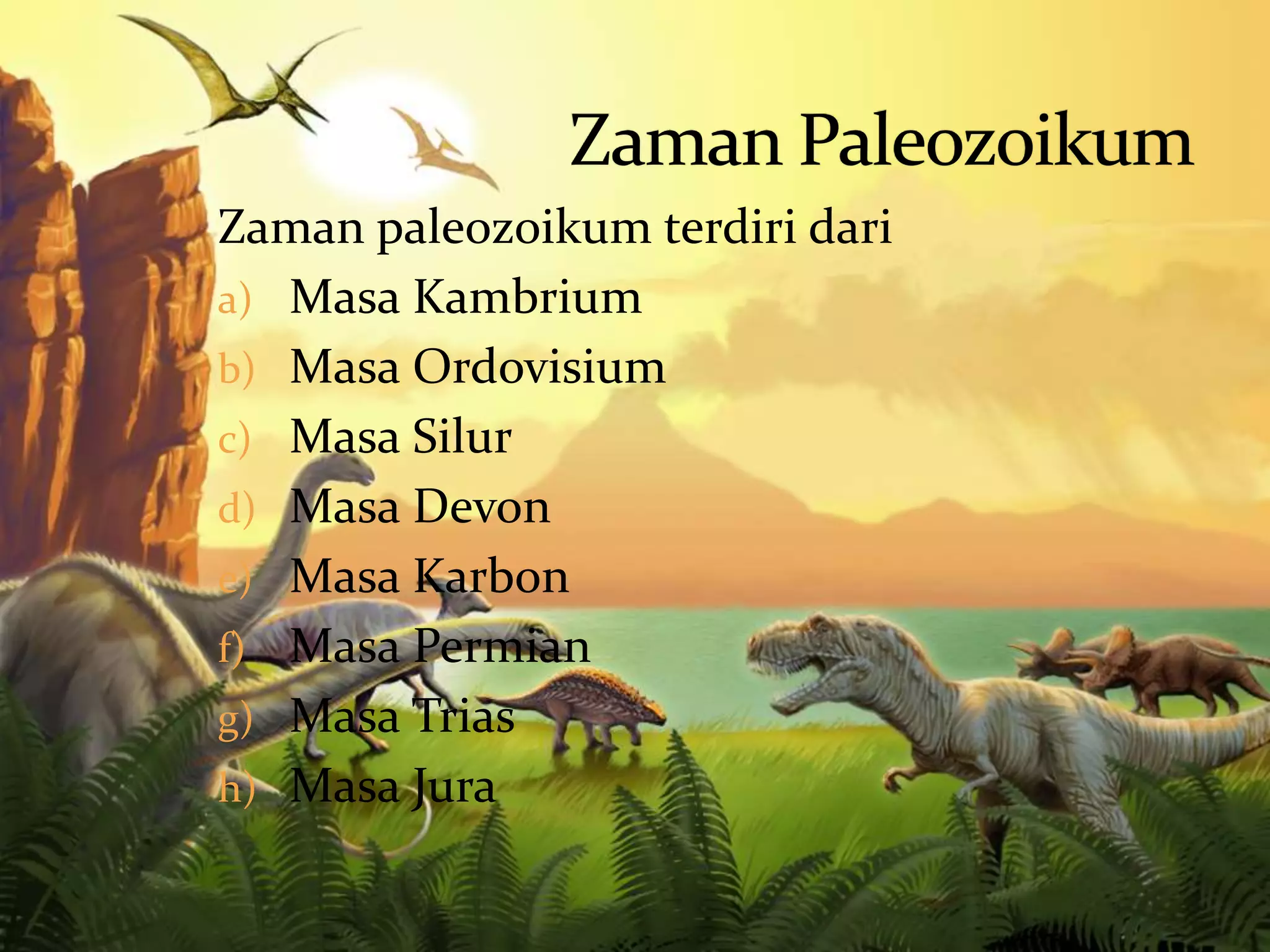 Geo kala geologi dan sejarah kehidupan | PPTX