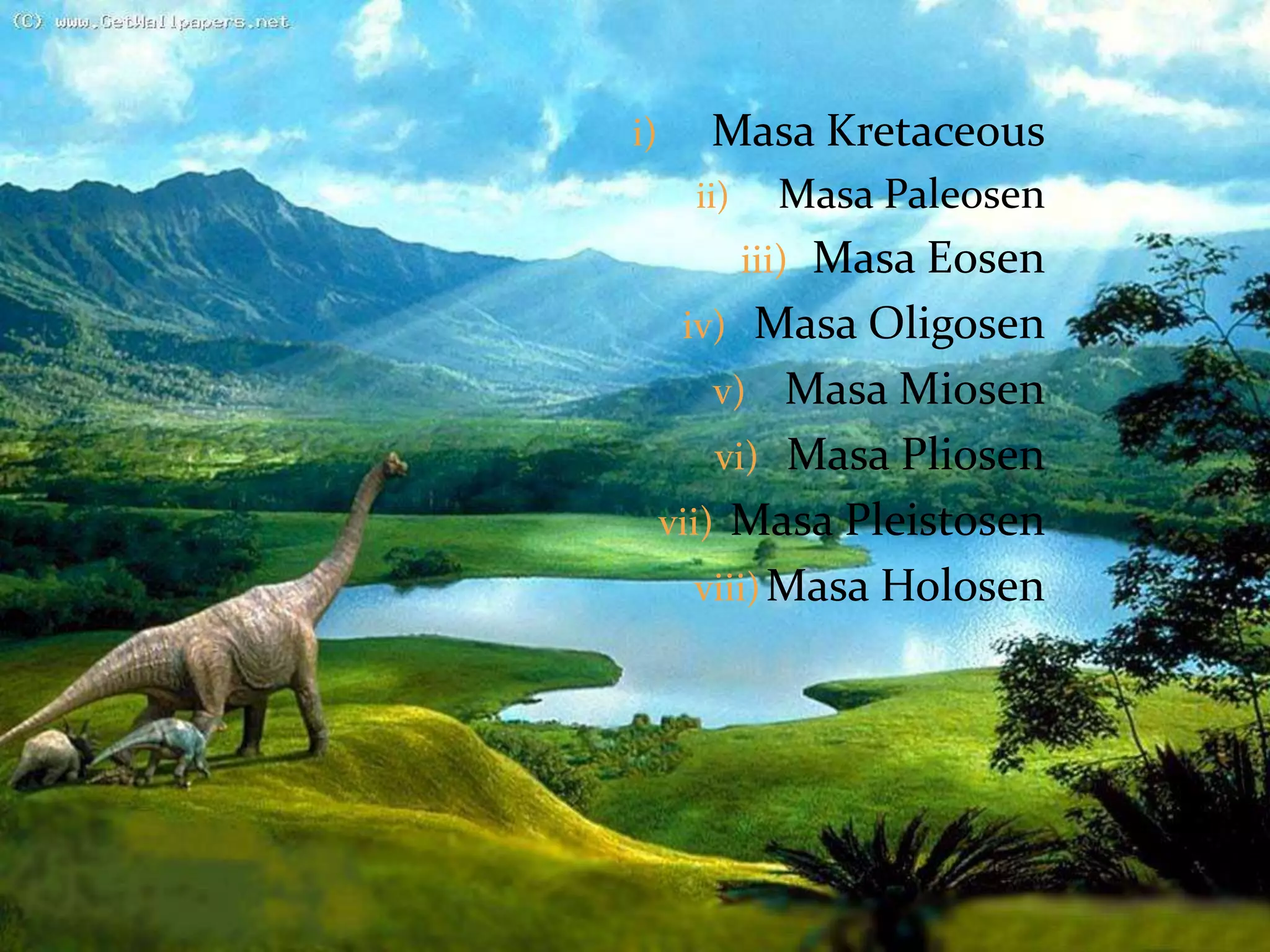 Geo kala geologi dan sejarah kehidupan | PPTX