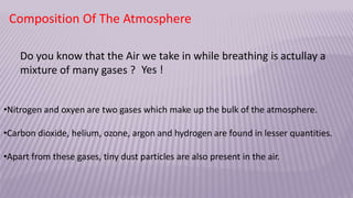 Geography class 7 lesson air | PPTX