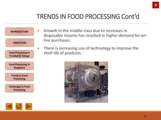 Geography M4 Food Processing | PPTX