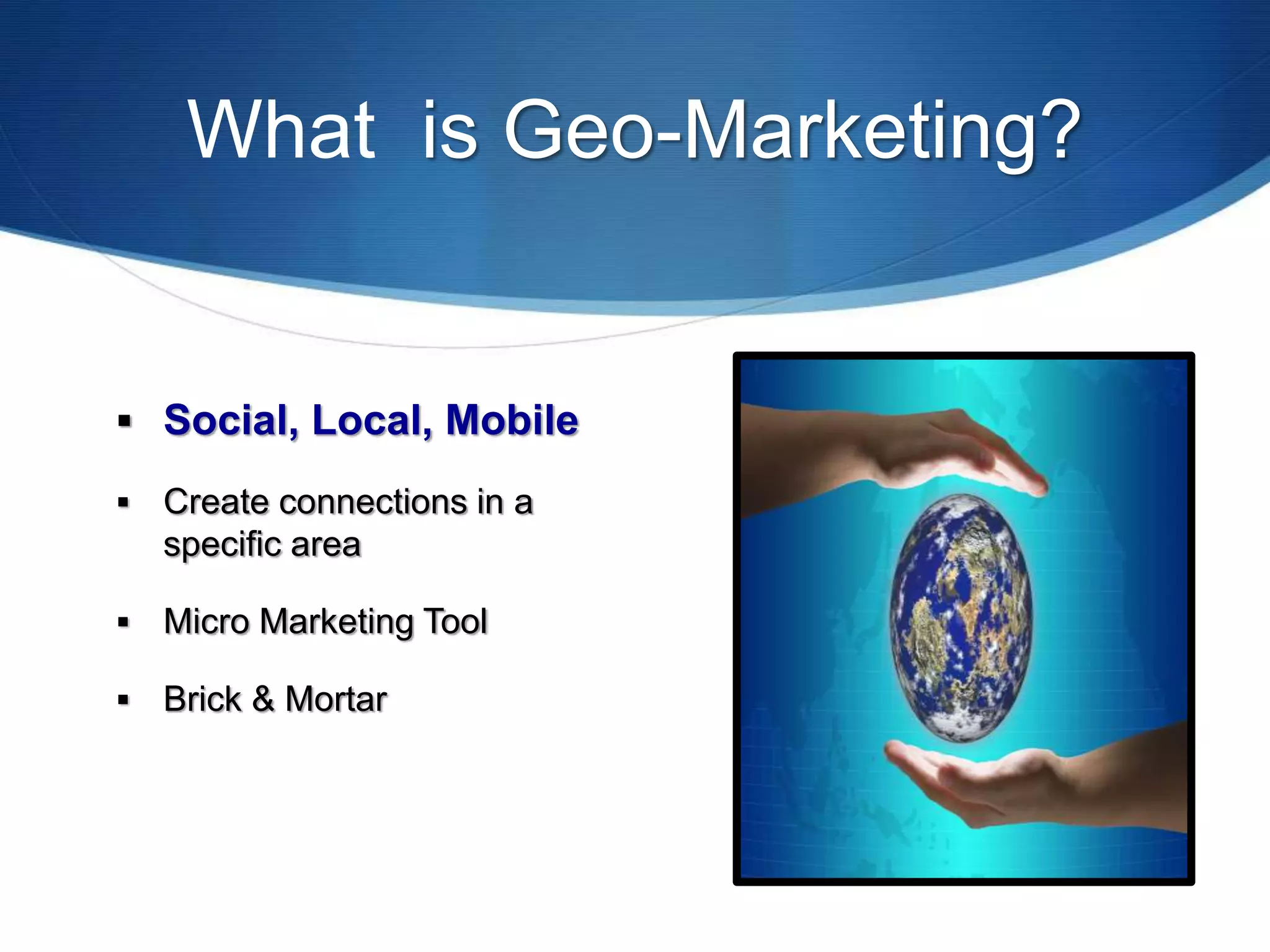 Geo marketing | PPTX