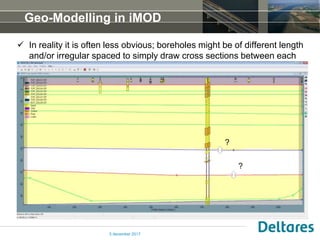 DSD-INT 2017 Geomodelling in iMOD using Voxels - Vermeulen | PPT