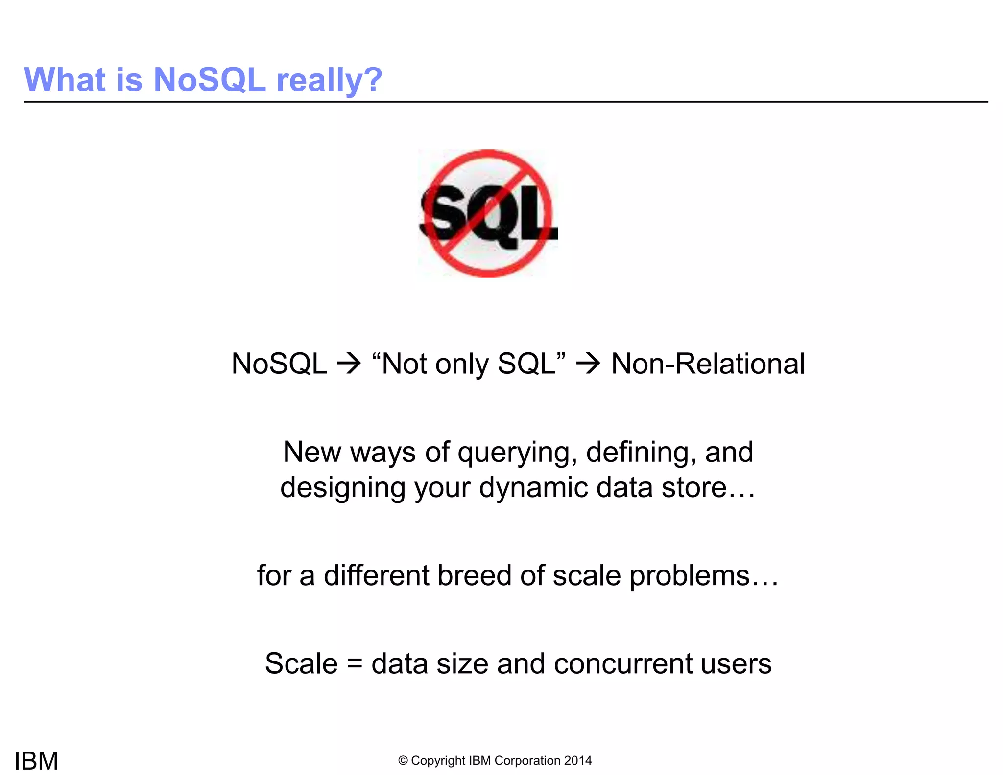 The NoSQL Geospatial Landscape | PPT
