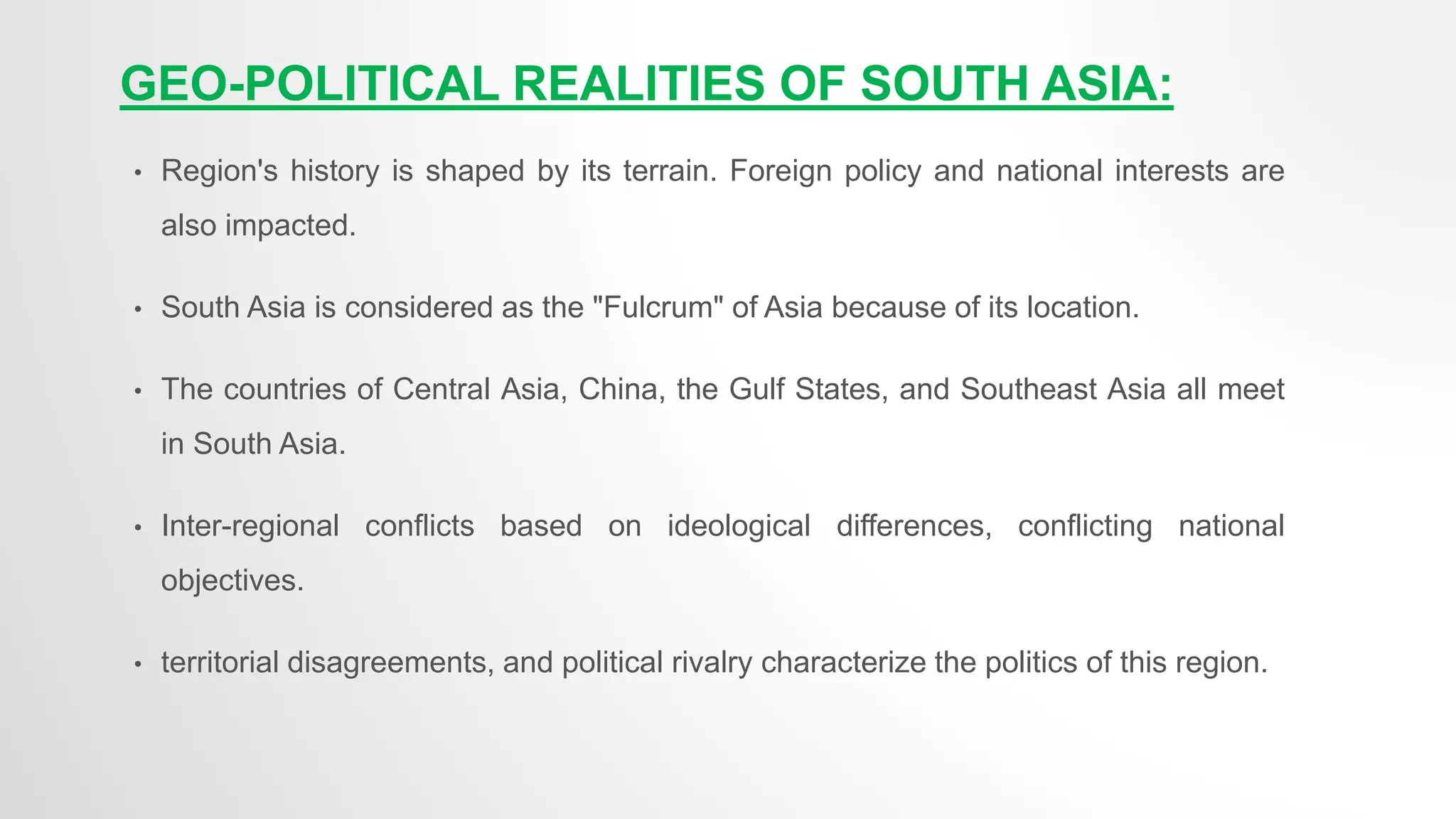 GEO-political Significance of Pakistan.pptx | Asia Travel | Travel ...