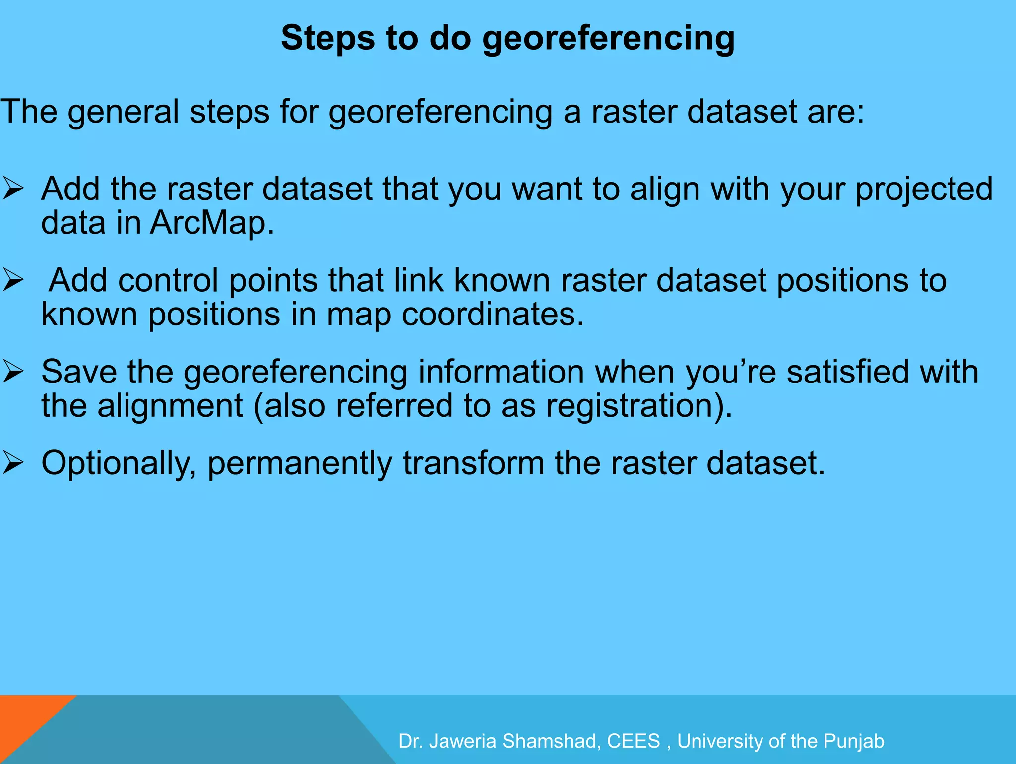 Geo referencing | PPT | Free Download