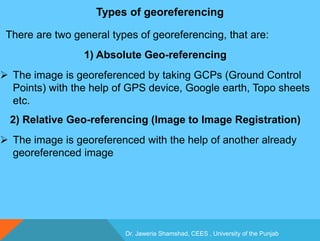 Geo referencing | PPT | Free Download