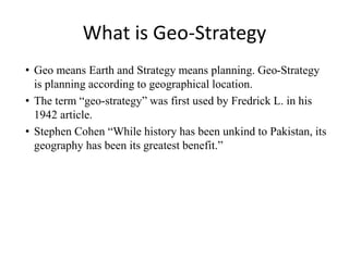 Geo-Strategic Significance of Pakistan.pptx IST.pptx