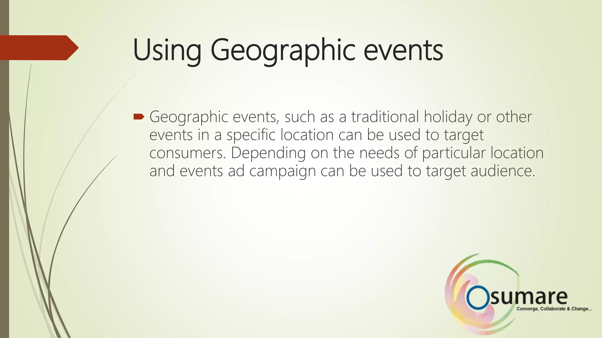 Geo targeted ad campaign | PPT