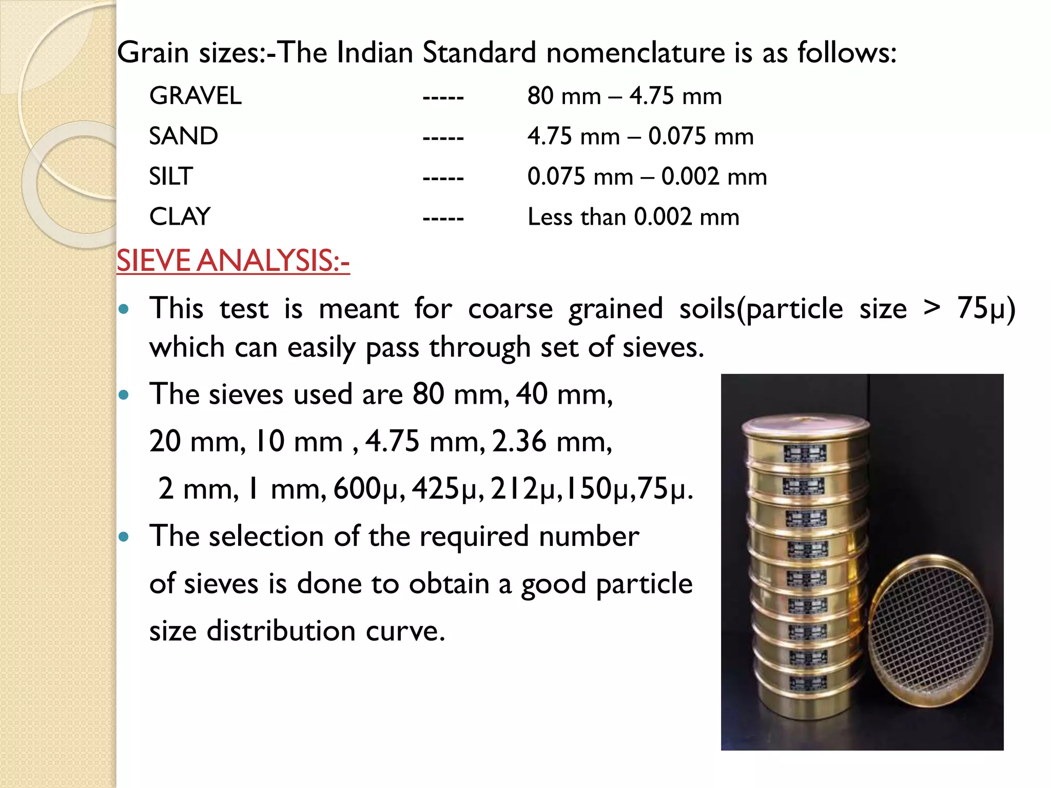Index properties of soil and Classification of soils(Geotechnical engineering) | PDF