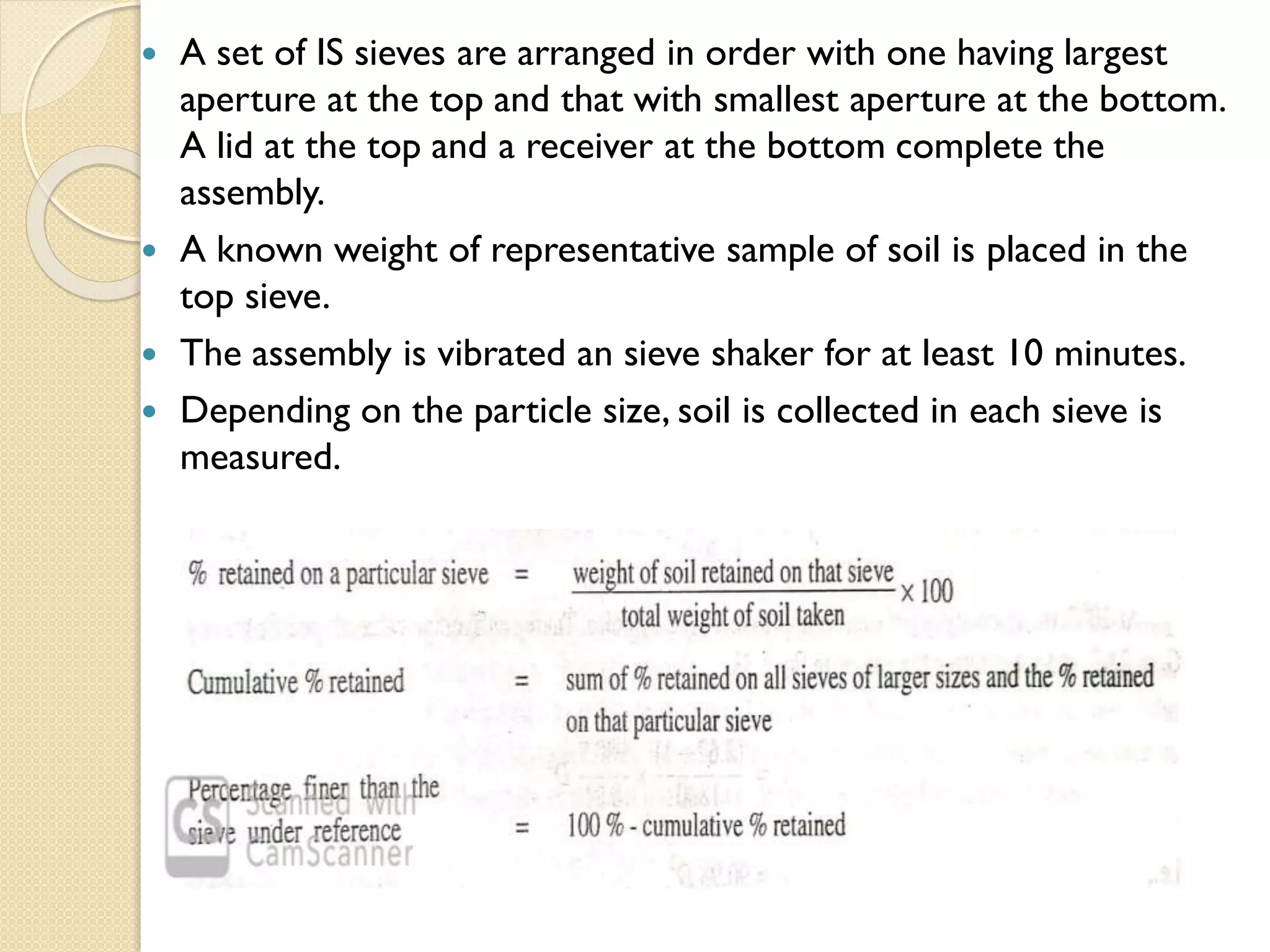 Index properties of soil and Classification of soils(Geotechnical ...