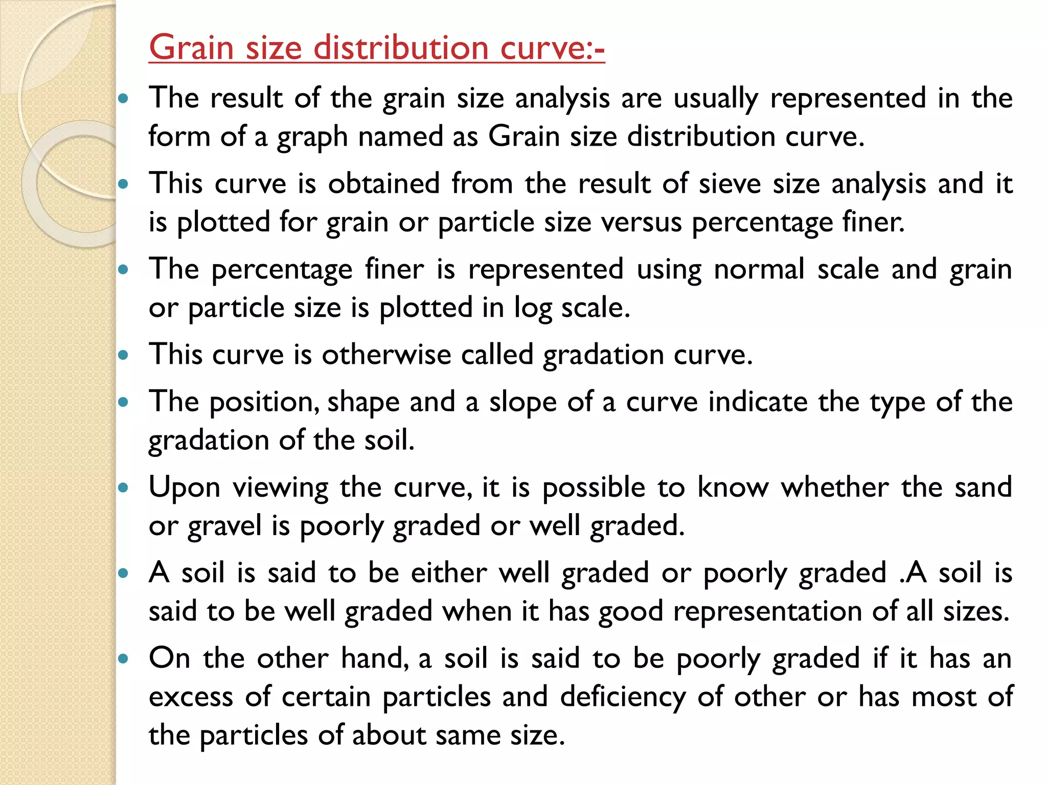 Index properties of soil and Classification of soils(Geotechnical ...