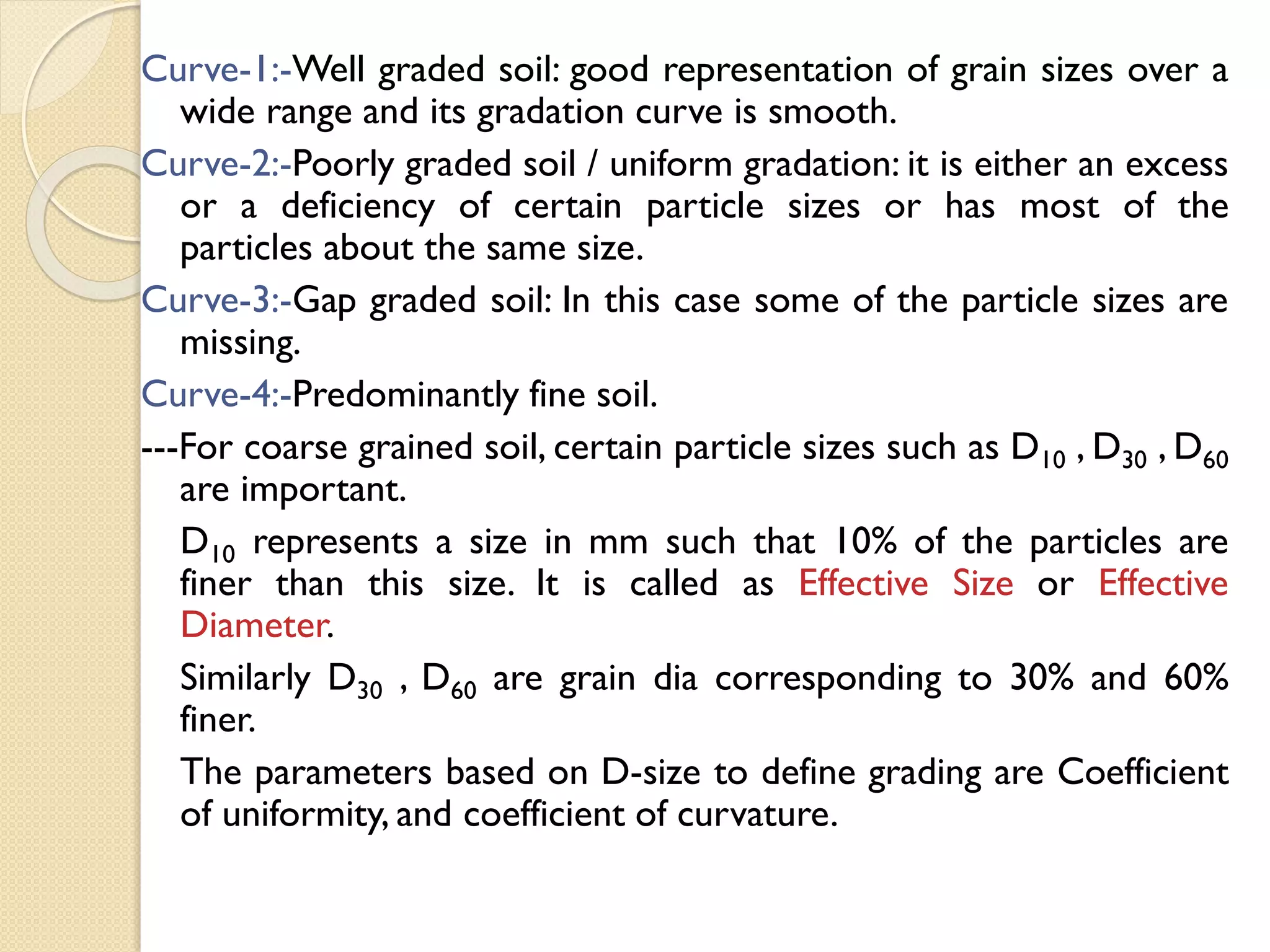 Index properties of soil and Classification of soils(Geotechnical ...