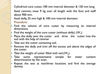 Index properties of soil and Classification of soils(Geotechnical ...