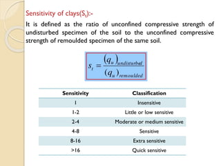 Index properties of soil and Classification of soils(Geotechnical ...