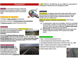 Geography Class 10th ICSE - Transport and waste Management. pdf | PDF