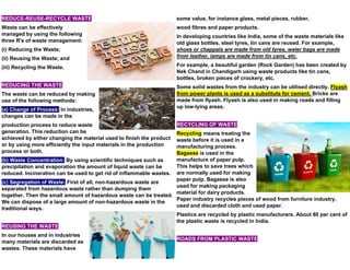 Geography Class 10th ICSE - Transport and waste Management. pdf | PDF