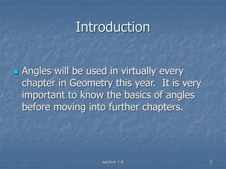 Geo 1-4 Angles.ppt