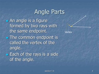 Geo 1-4 Angles.ppt