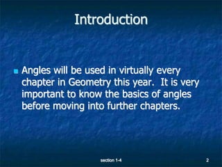Geo 1-4 Angles.ppt