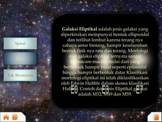 Jagad raya, Galaksi, dan tata surya | PPTX