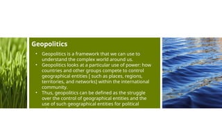 geo 2.pptx it will help your infk about histroy of the world | PPT