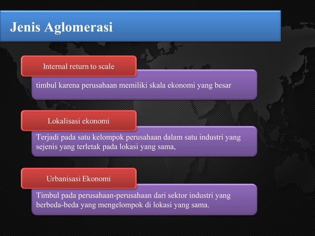 Ppt Aglomerasi Industri (Mochamad Fajar / 1001776) | PPT