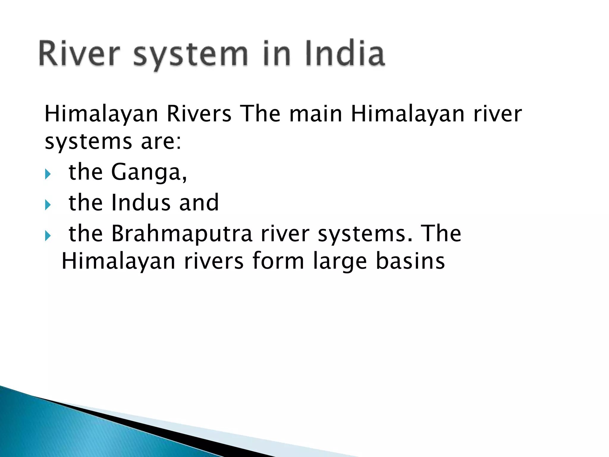 Rivers of India | PPTX