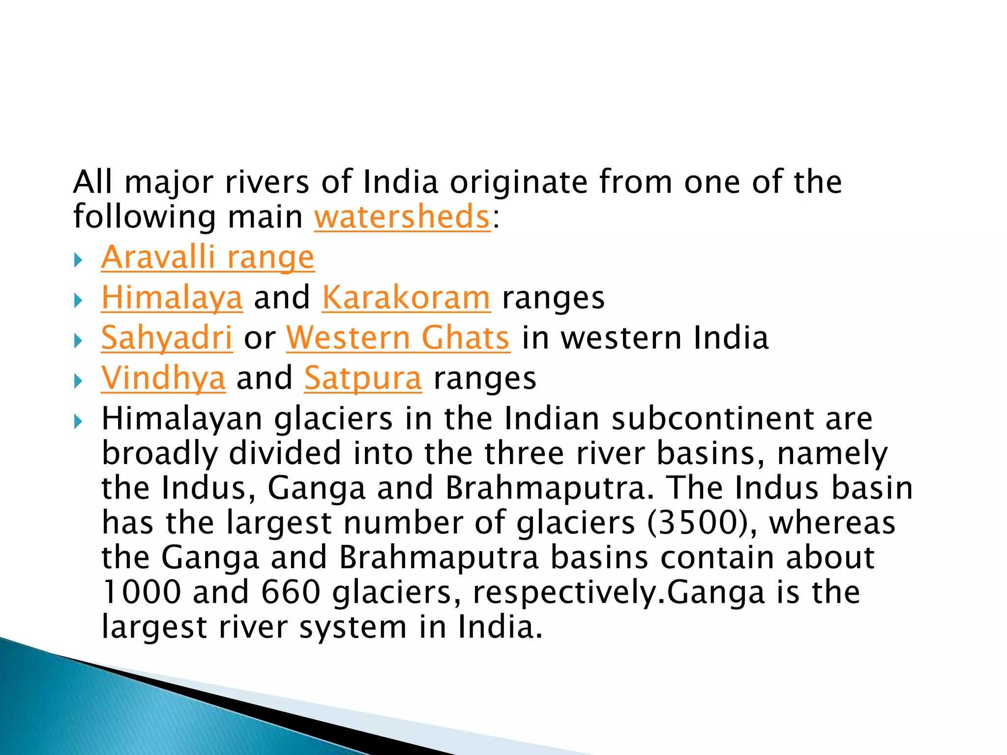 Rivers of India | PPTX