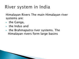 Rivers of India | PPTX