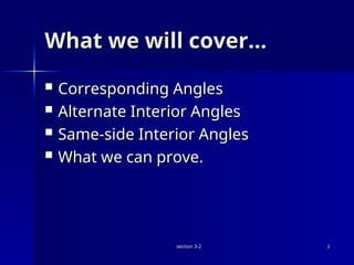 Geo 3-2 Properties of Parallel Lines.ppt