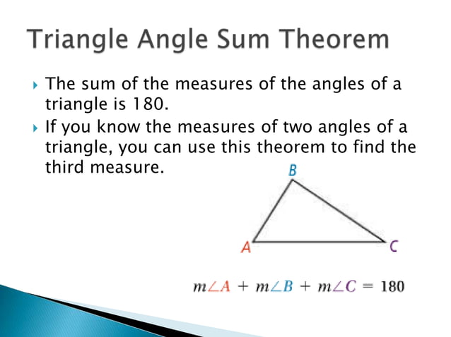 Geo 3-5 Parallel Lines and Triangles | PPTX | Geography | Science