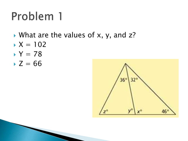 Geo 3-5 Parallel Lines and Triangles | PPTX | Geography | Science