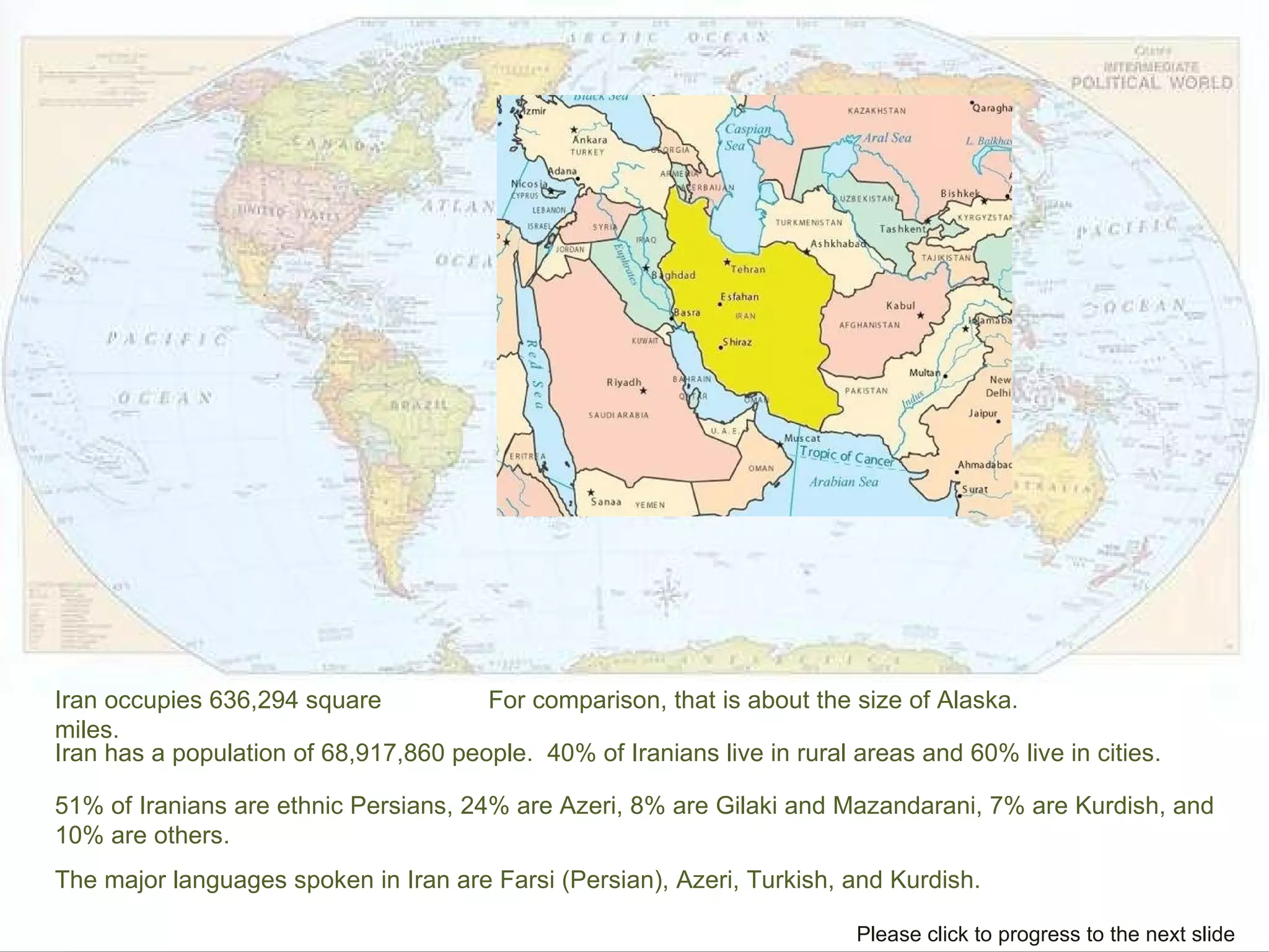 Iran, A Geography Report | PPT