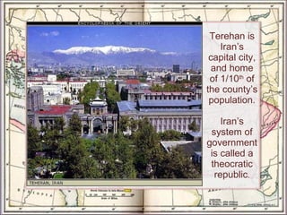Iran, A Geography Report | PPT