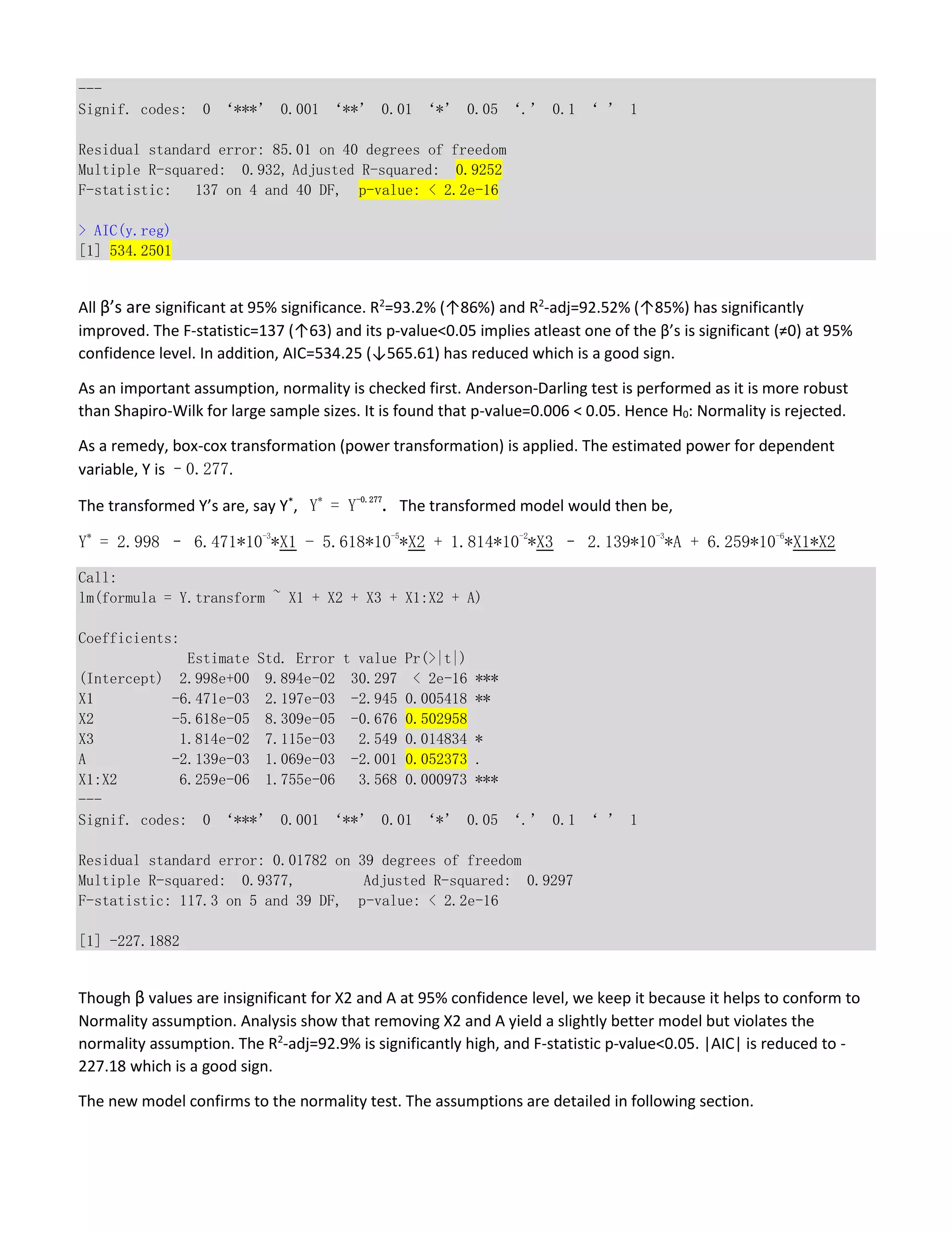 Multivariate Regression Analysis | PDF