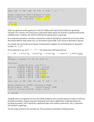 Multivariate Regression Analysis | PDF | Science