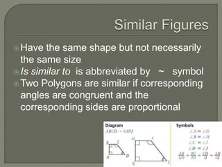 Geo 7-2 Similar Polygons | PPTX