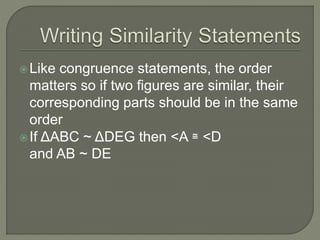 Geo 7-2 Similar Polygons | PPT