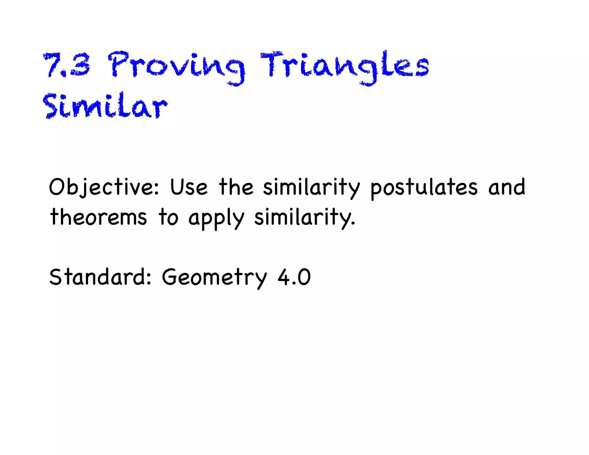 Geo 7.3 notes_similarity | PDF