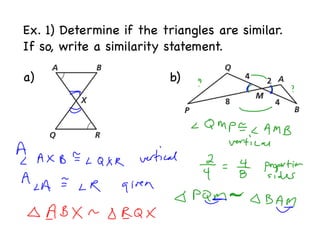 Geo 7.3 notes_similarity | PDF