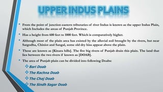 THE INDUS VALLEY CIVILIZATION AND INDUS PLAINS | PPTX