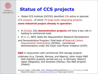 Experiences from International Test and Storage Projects. Auli Niemi ...