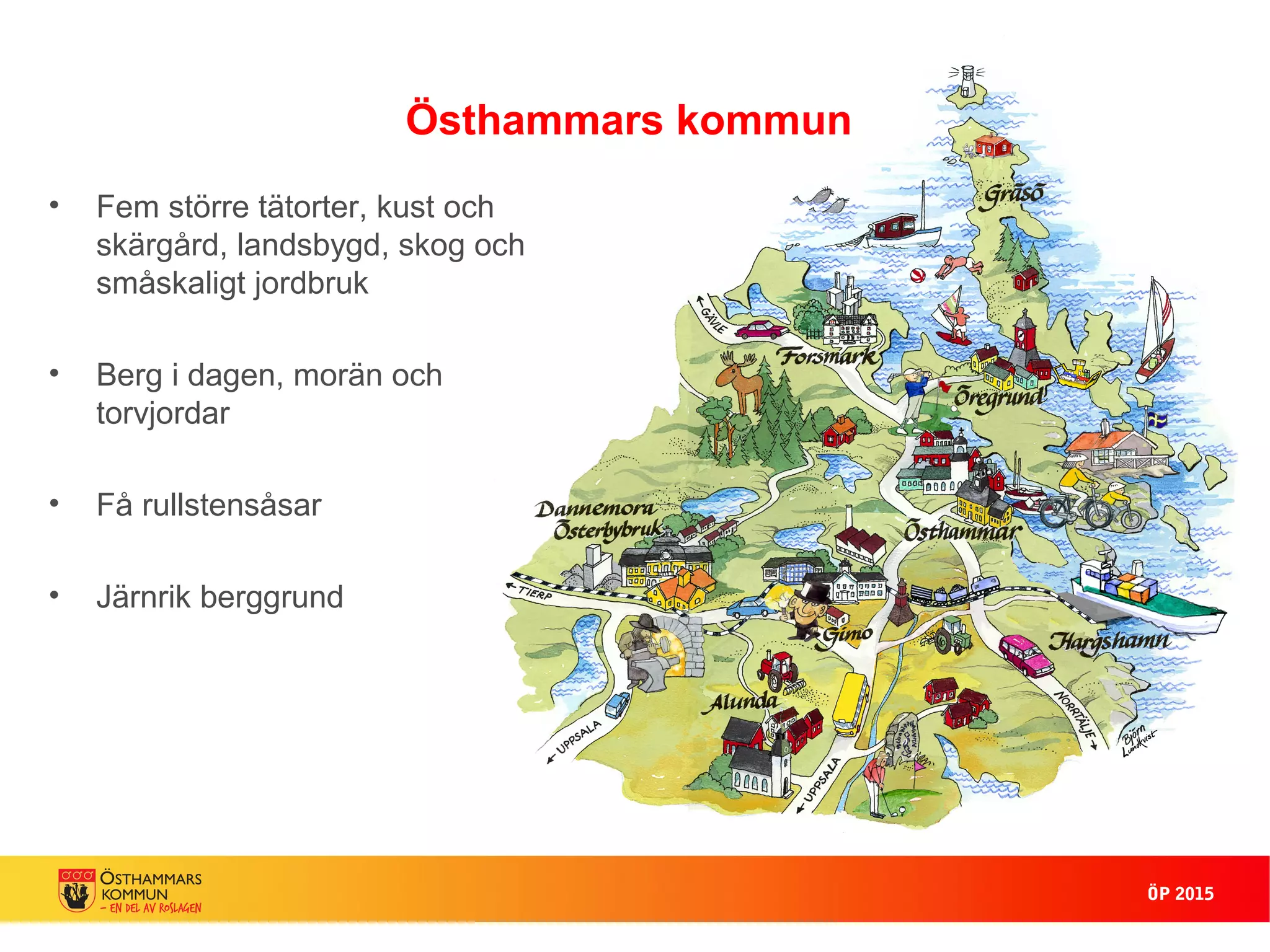 Kommunens roll. Maria Lundholm, Östhammars kommun | PPT