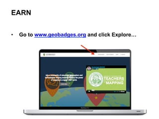 Geobadges guide | PPTX