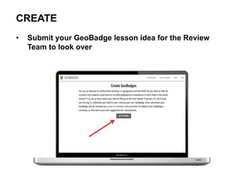 Geobadges guide | PPTX